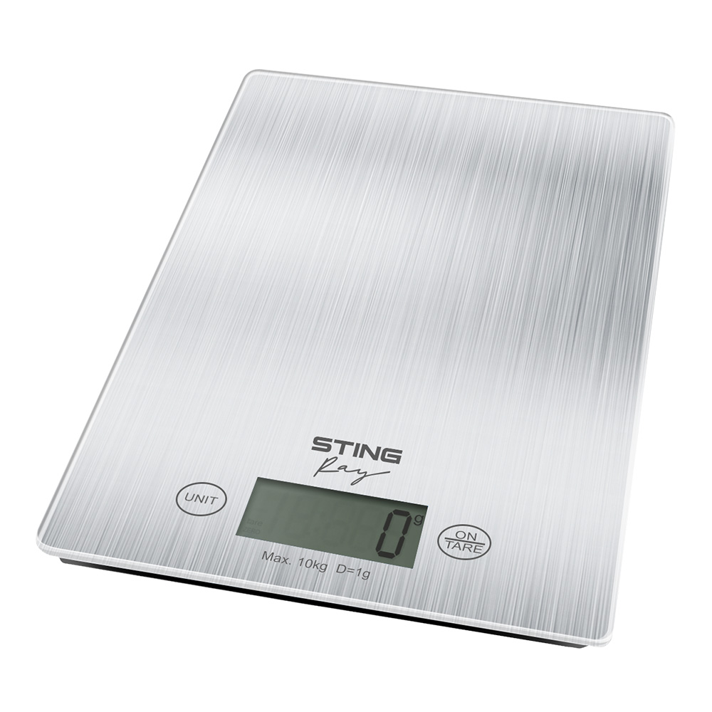Весы кухонные StingRay ST-SC5107A серебристые