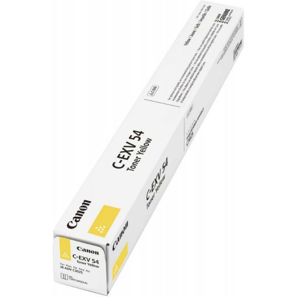 Тонер для лазерного принтера Canon C-EXV54Y жёлтый, оригинал