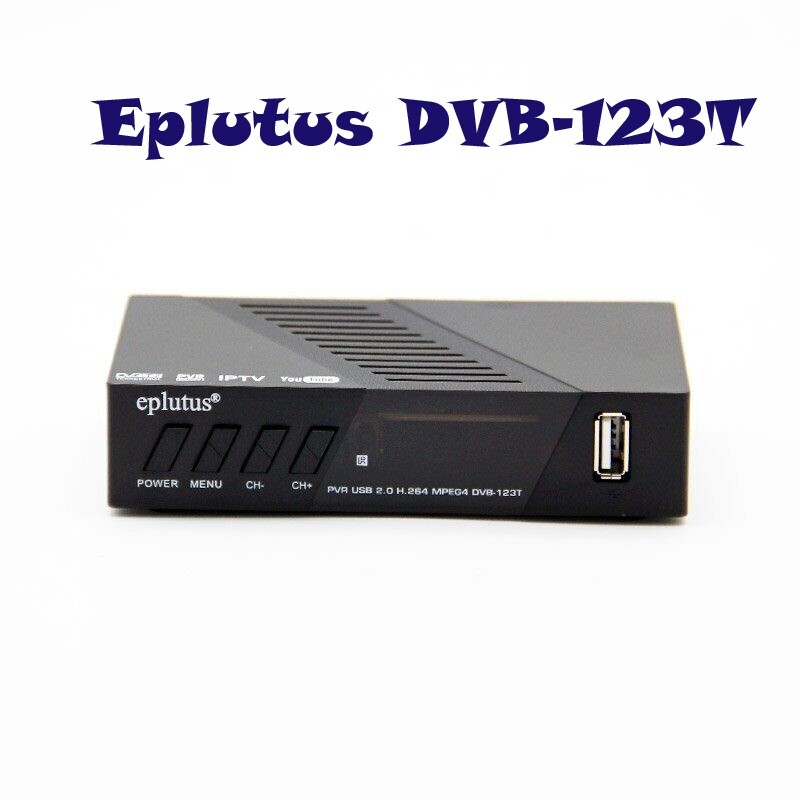 Цифровой HD TV-тюнер DVB-T2 Eplutus DVB-123T