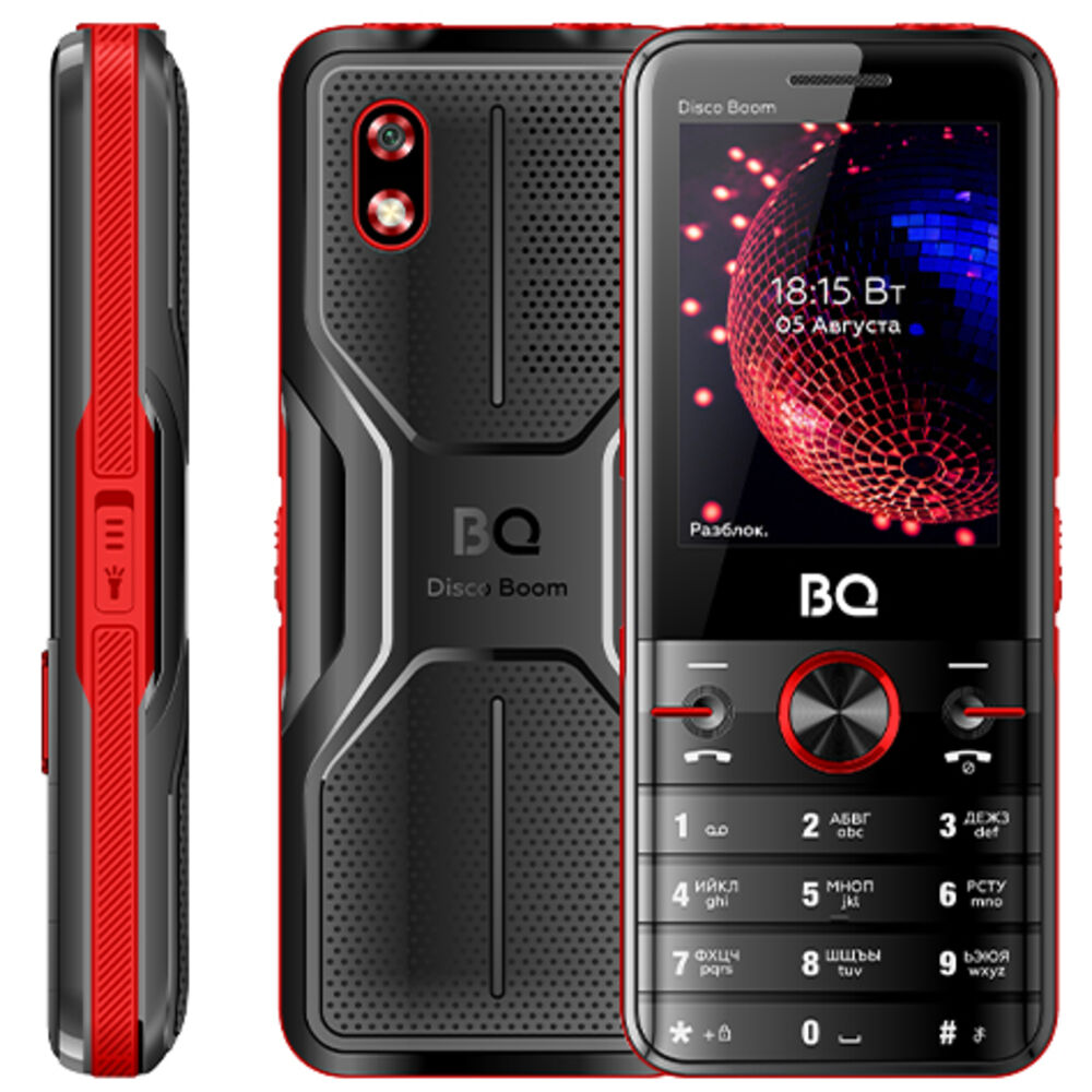 Мобильный телефон BQ Mobile BQ-2842 Disco Boom Black/Red