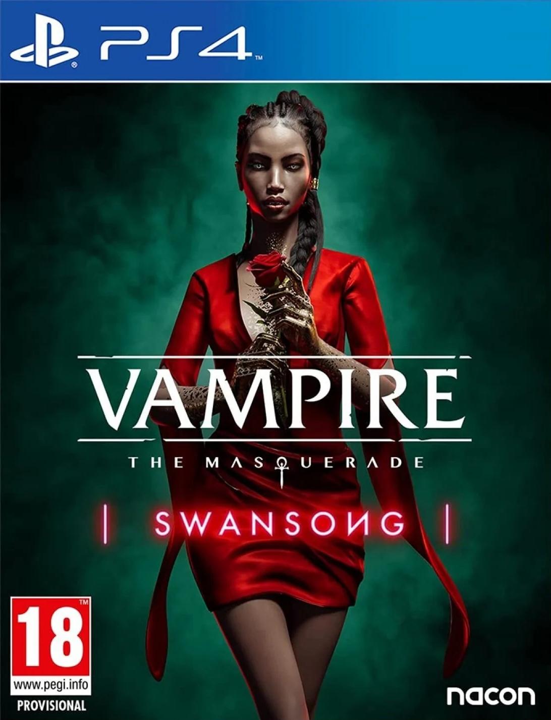 Игра Vampire: The Masquerade - Swansong Русская версия (PS4)