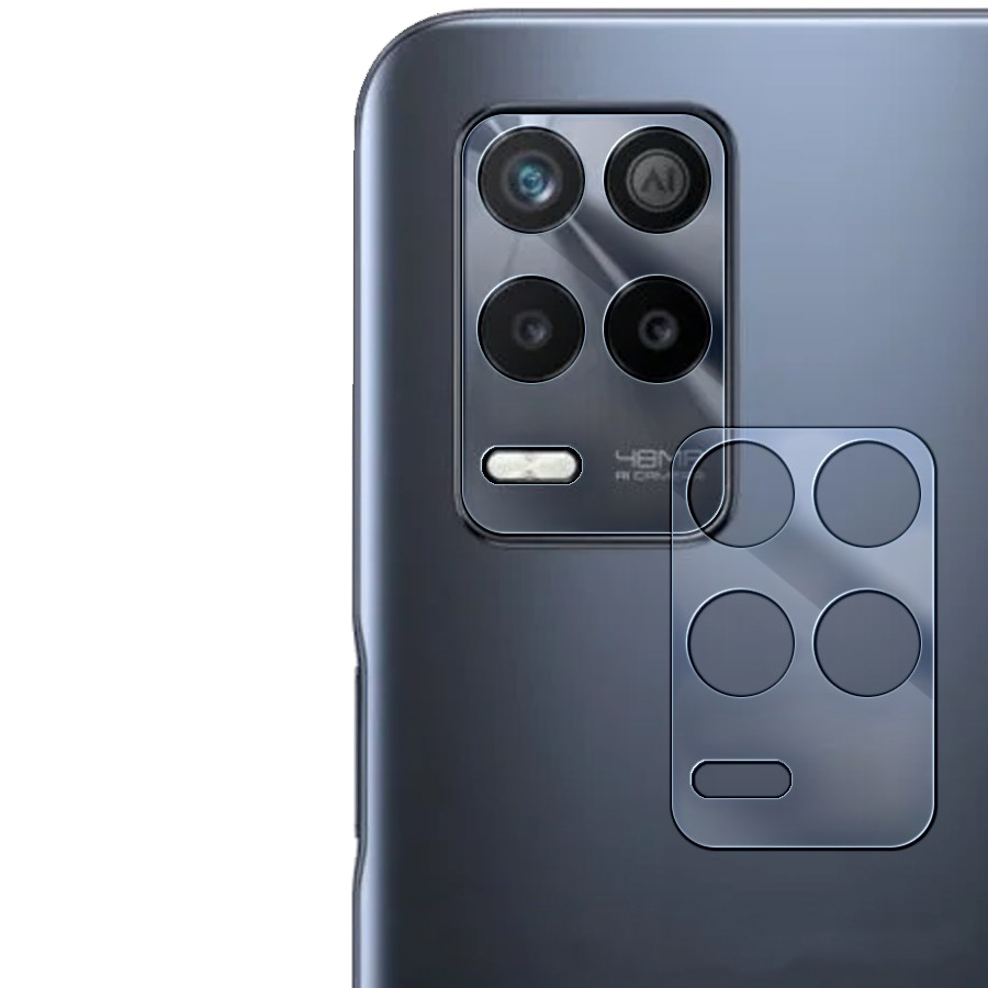 Стекло защитное гибридное для камеры Realme 9 5G (2 шт.)