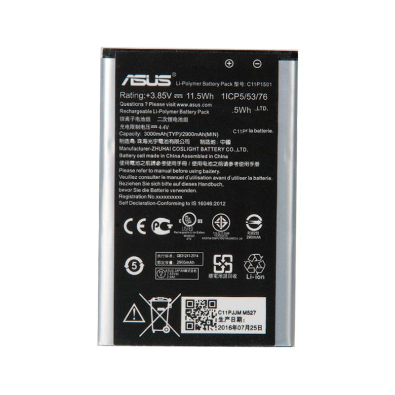 Аккумулятор для телефона Rocknparts 3000мА/ч для Asus ZenFone 2 Laser
