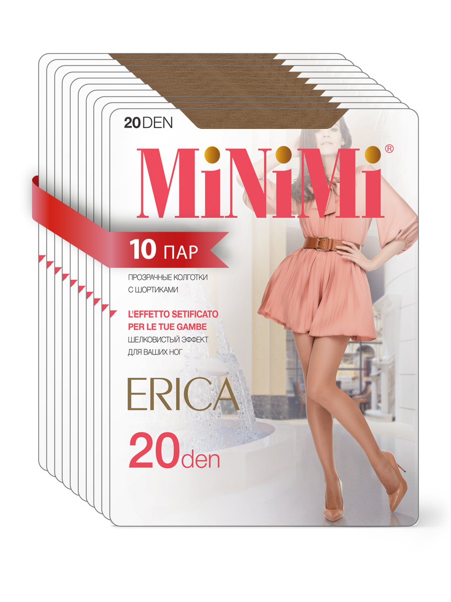 Комплект колготок Minimi Basic ERICA 20 caramello 4