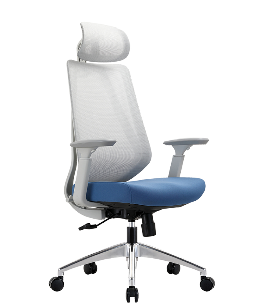 Кресло офисное Chairman CH580 Grey/Blue