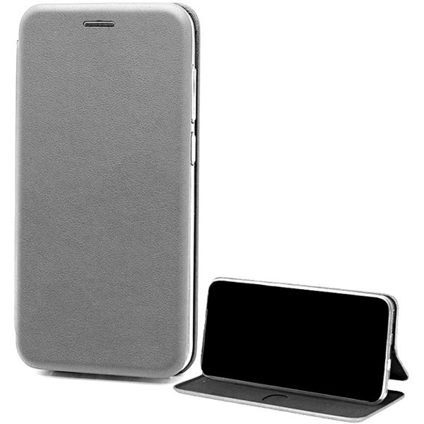 Чехол книга для Samsung A51 Fashion горизонтальный серый