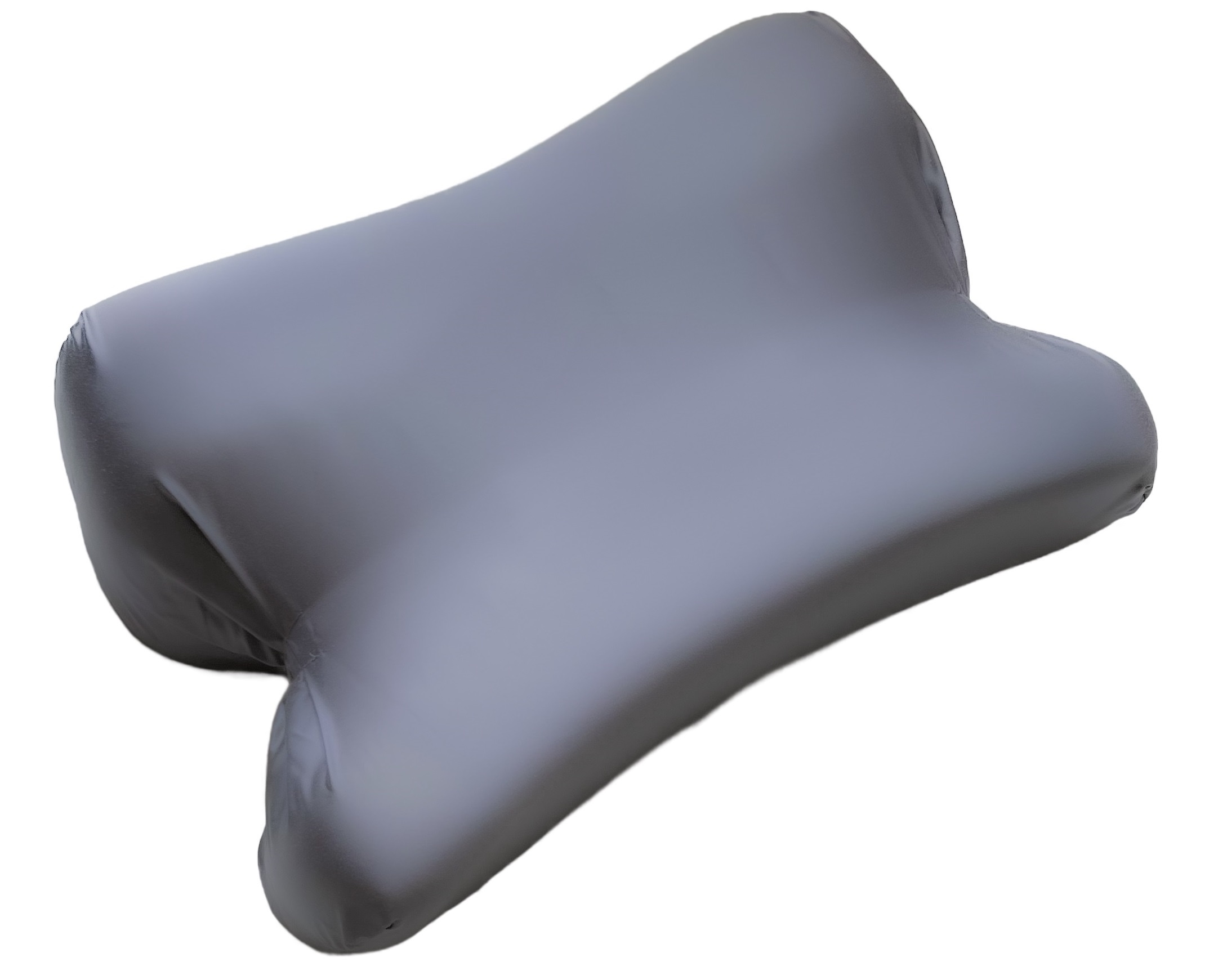 Ортопедическая подушка SkyDreams против морщин, высота 10 см, цвет серый