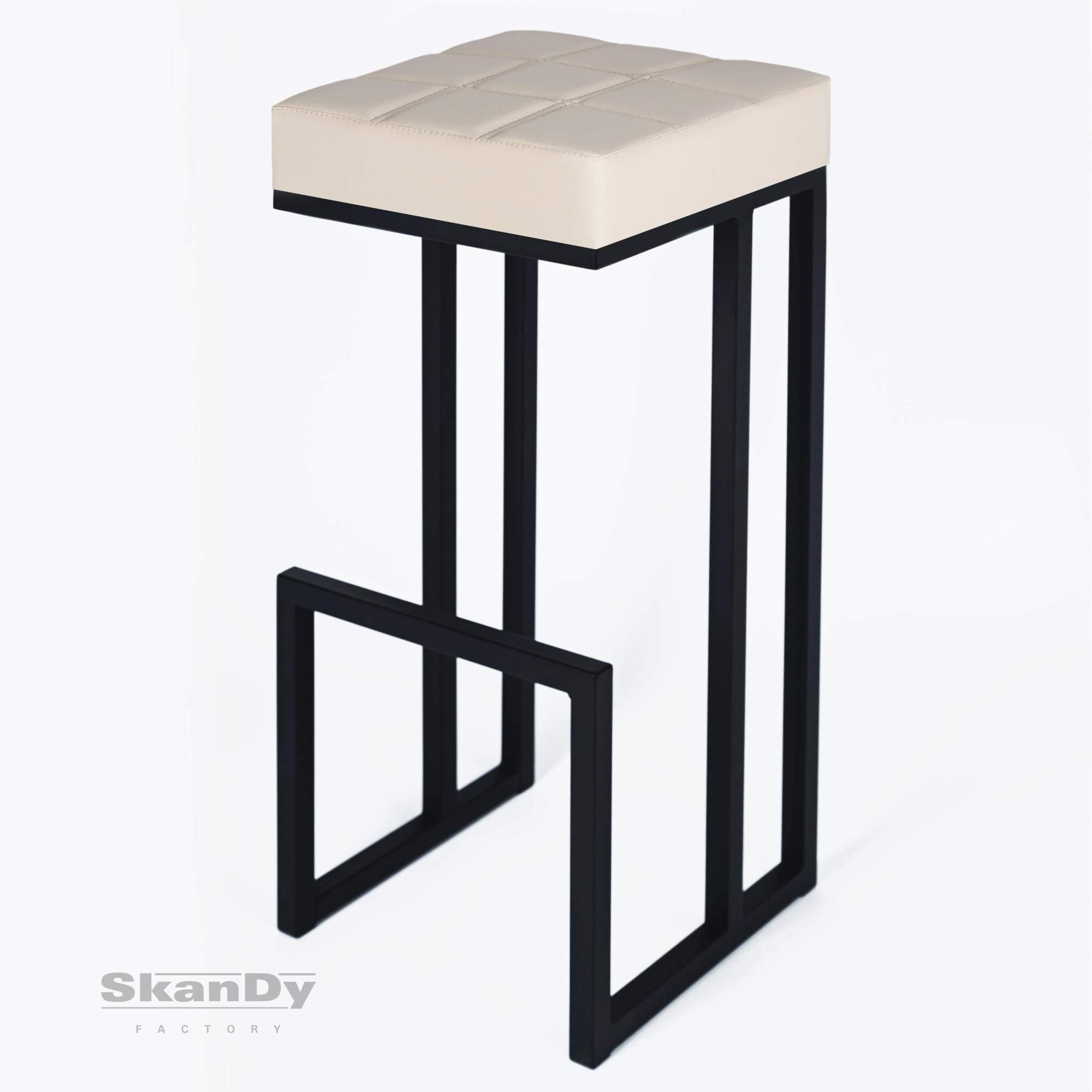 Барный стул SkanDy Factory Джаз, 81 см,бежевый