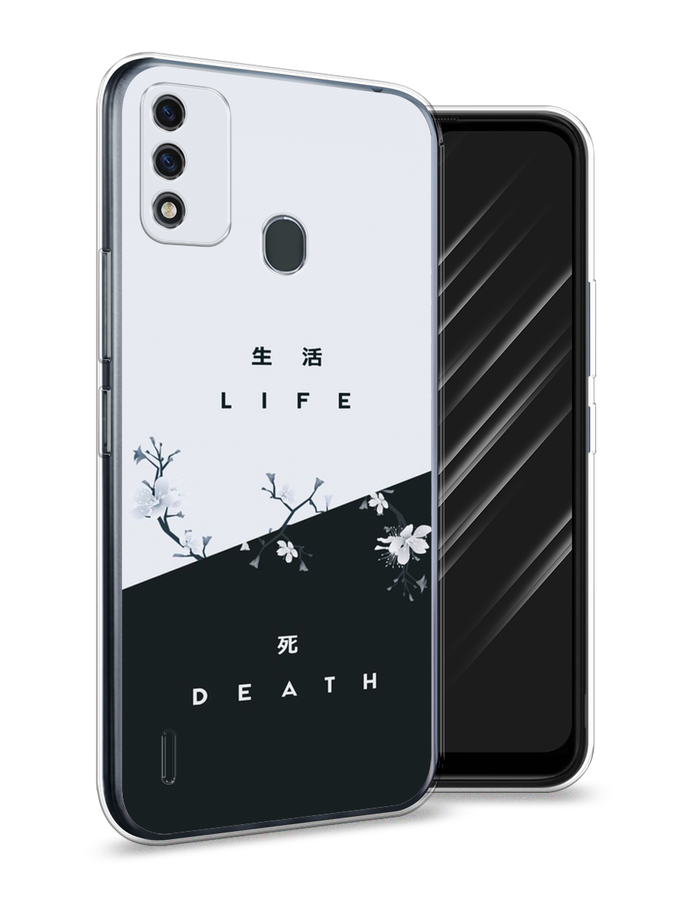 Чехол Awog на Itel A48 "Life and death"