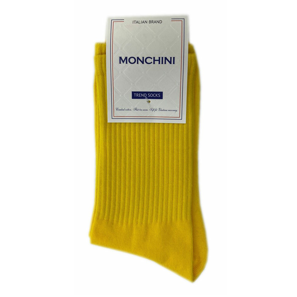 Носки женские Monchini желтые 38-40