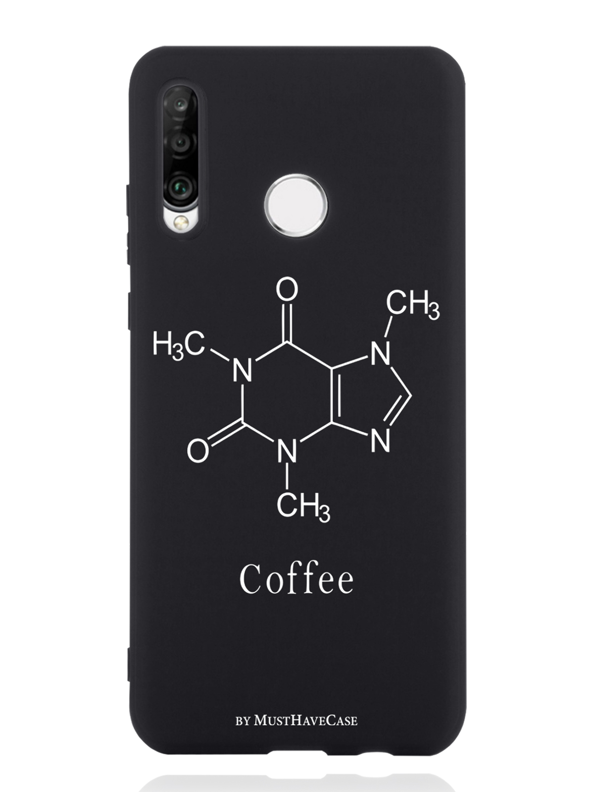 Чехол MustHaveCase Huawei P30 Lite Молекула кофе
