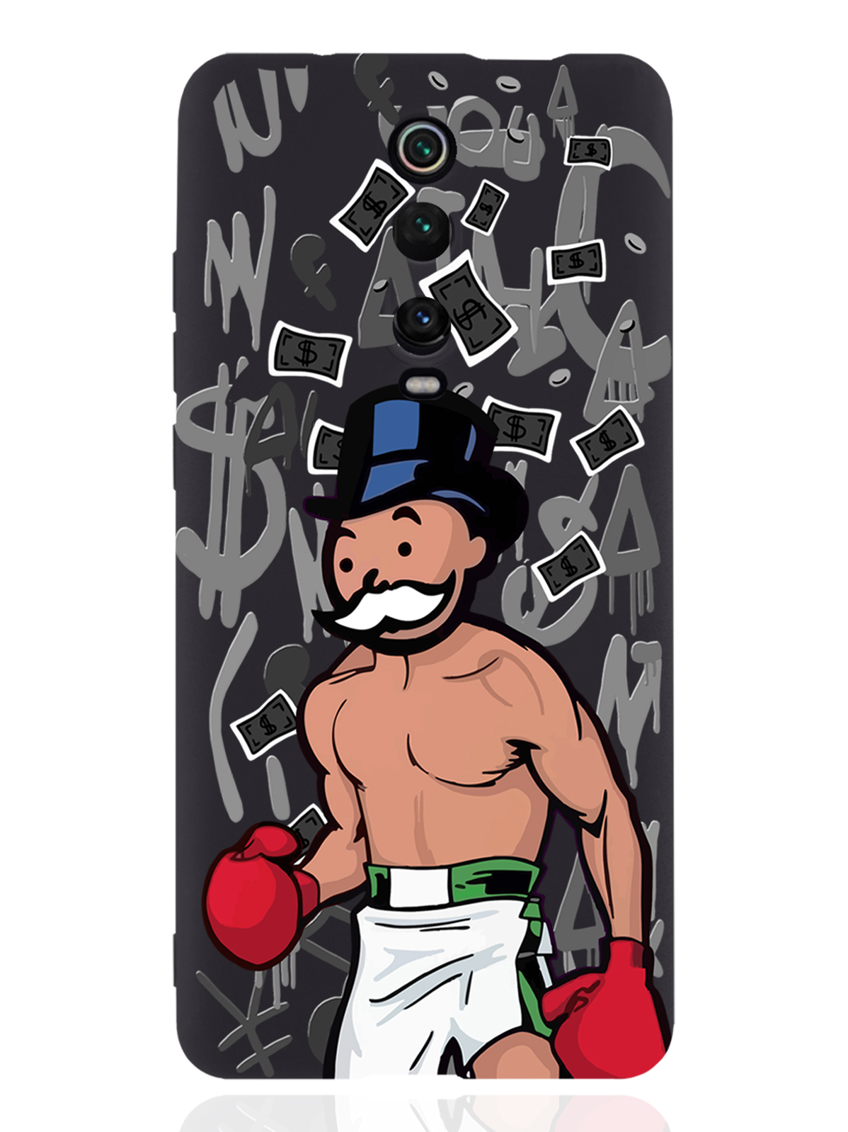 Чехол MustHaveCase Xiaomi Mi 9T Monopoly Boxing Монополия Боксер