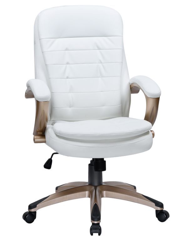 Офисное кресло Империя стульев DONALD белый LMR-106B white