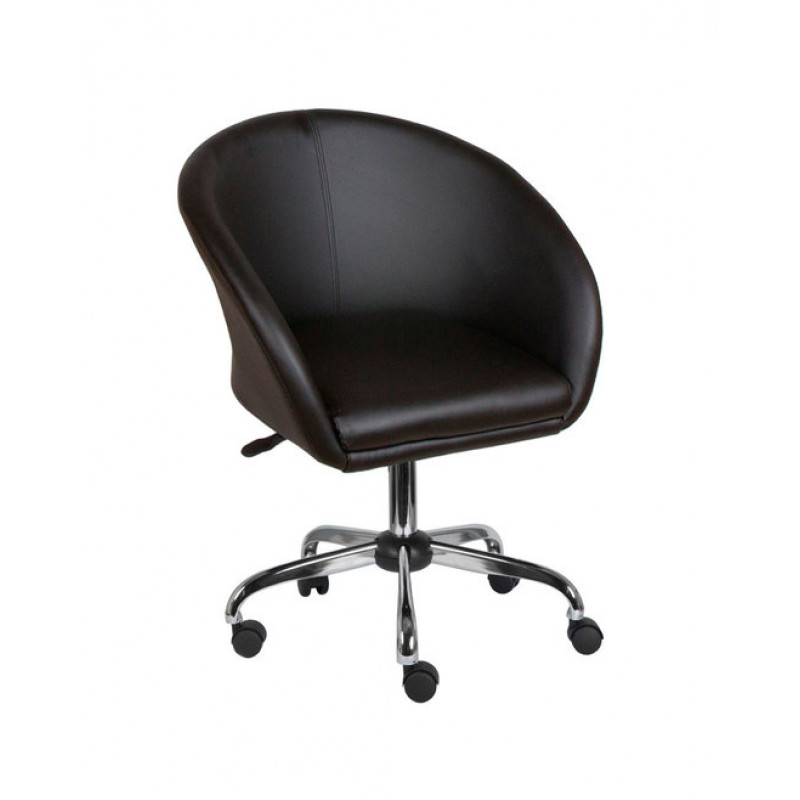 Офисное кресло для персонала DOBRIN BOBBY LM-9500 коричневое