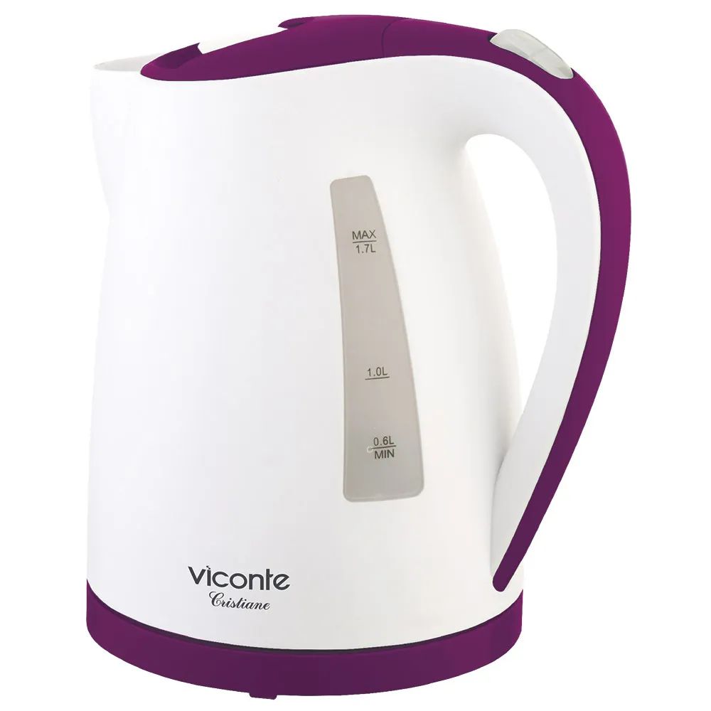 Чайник электрический VICONTE VC-3303 1,7 л White, Purple