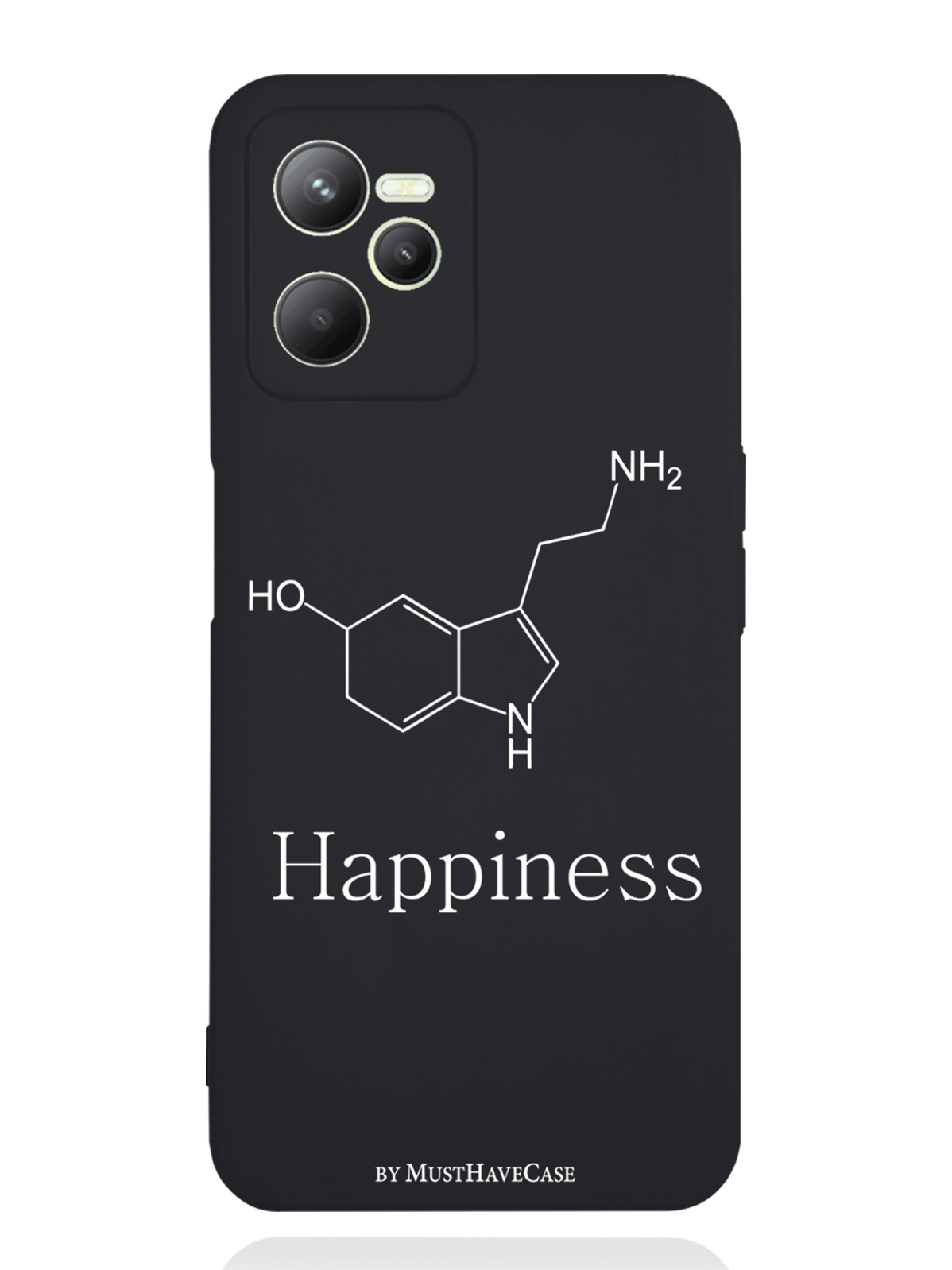 Чехол MustHaveCase RealMe C35 Молекула счастья