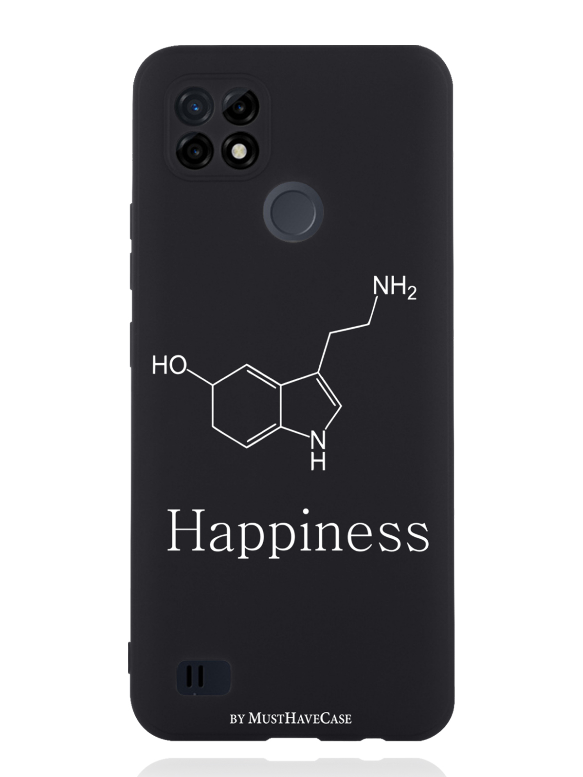 Чехол MustHaveCase RealMe C21 Молекула счастья