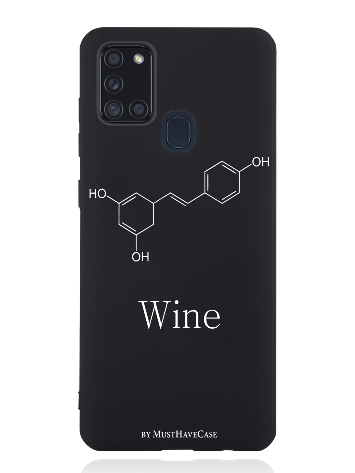 Чехол MustHaveCase Samsung Galaxy A21s Молекула вина