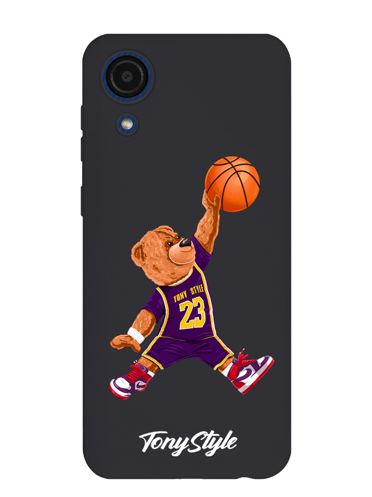 Чехол Tony Style Samsung Galaxy A03 Core Tony Style баскетболист с мячом
