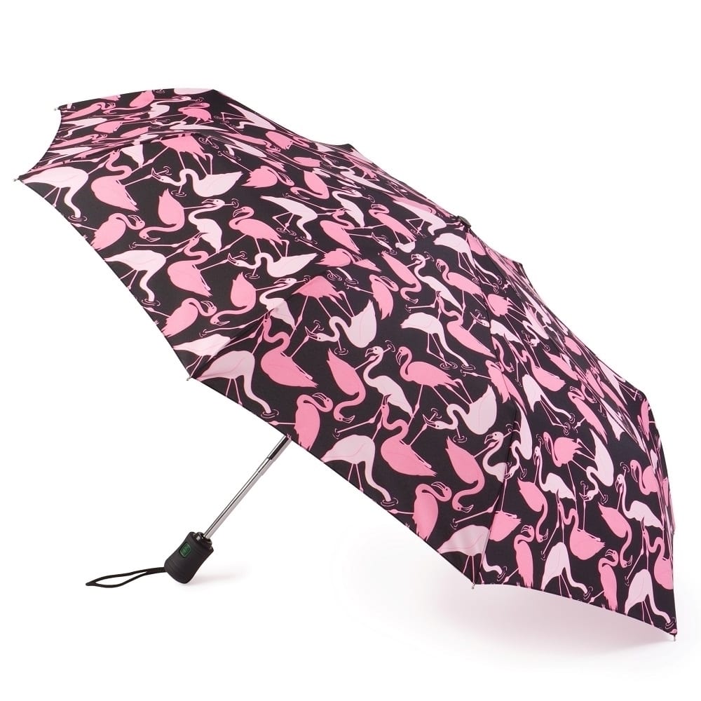 Зонт складной женский автоматический Fulton R346 фламинго