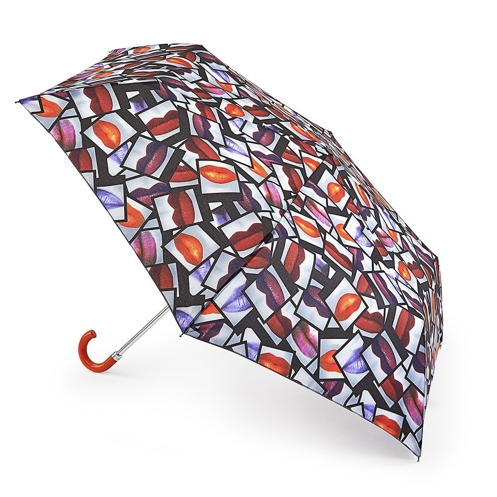 Зонт складной женский механический Fulton L718 разноцветный