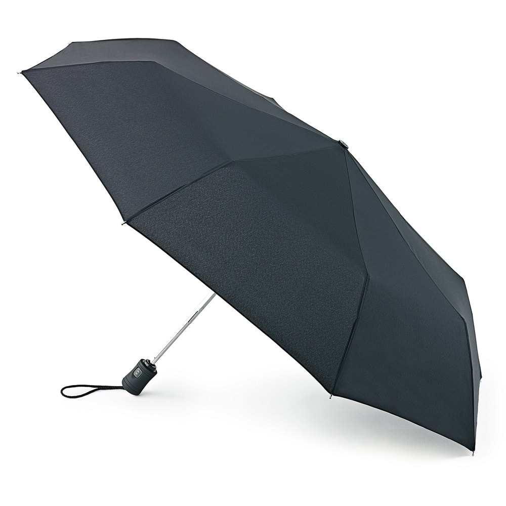 Зонт складной женский автоматический Fulton L345 черный