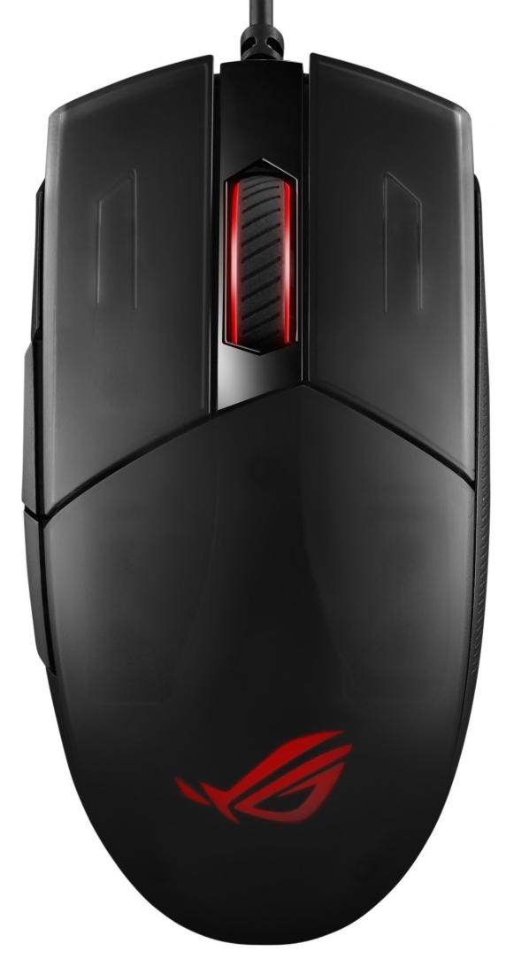 Проводная игровая мышь Asus ROG STRIX Impact II черный (90MP01E0-B0UA00)