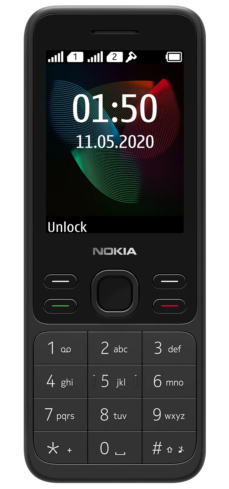 Мобильный телефон NOKIA 150 DS Black (2020) 16GMNB01A16