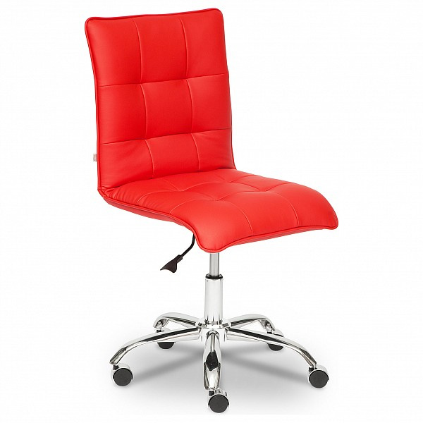Кресло компьютерное офисное на колесиках для школьника подростковое Tetchair ZERO красный