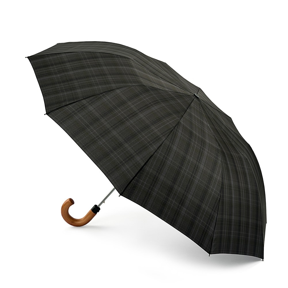 Зонт складной мужской полуавтоматический Fulton G857 черный