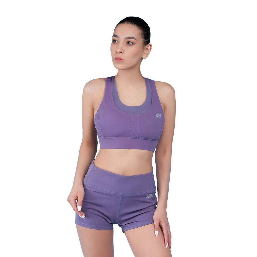 Cпортивные шорты женские Atlanterra AT-SHT2-09 фиолетовые M
