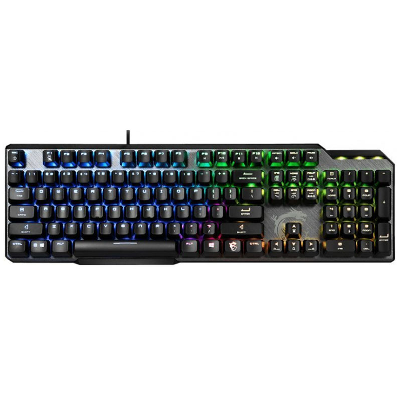 Проводная игровая клавиатура MSI Vigor GK50 ELITE Silver/Black (S11-04RU226-CLA)