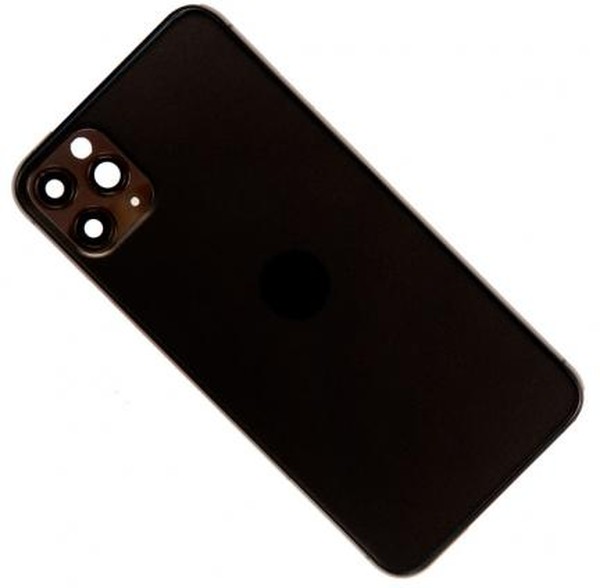 Задняя крышка в сборе с рамкой для iPhone 11 Pro Max, черный
