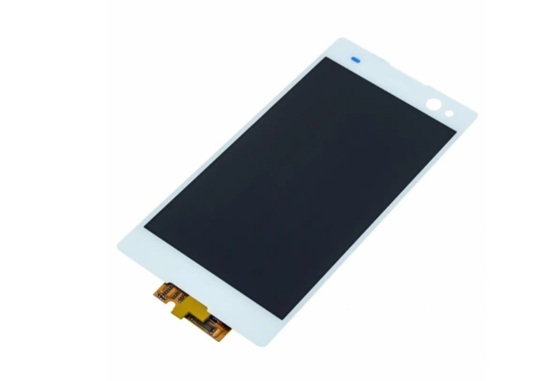 Сенсорное стекло (тачскрин) для Sony Xperia C3 / C3 Dual (D2533) белое