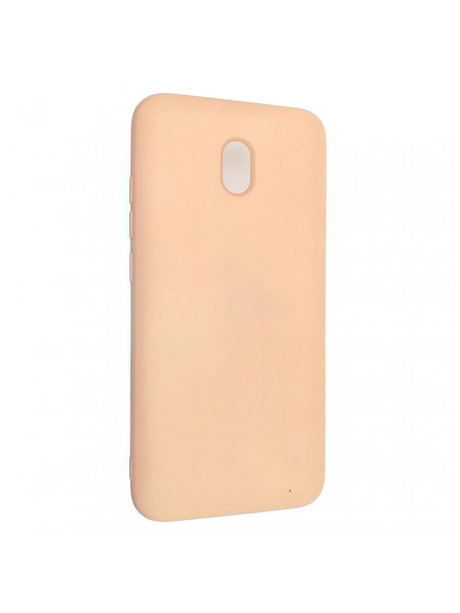 Чехол для Xiaomimi 8A Derbi Slim Silicone-3 розовый песок