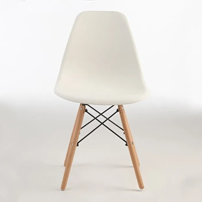 Стул Клик Мебель "Eames" HYH-A304 белый/бежевый