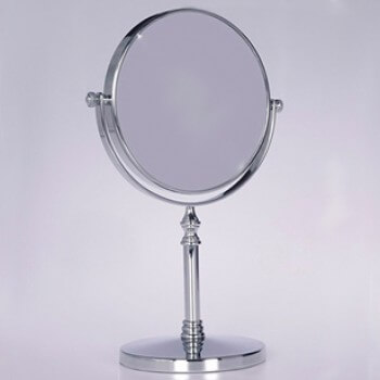 Зеркало косметическое настольное L1208X3 D=20 см