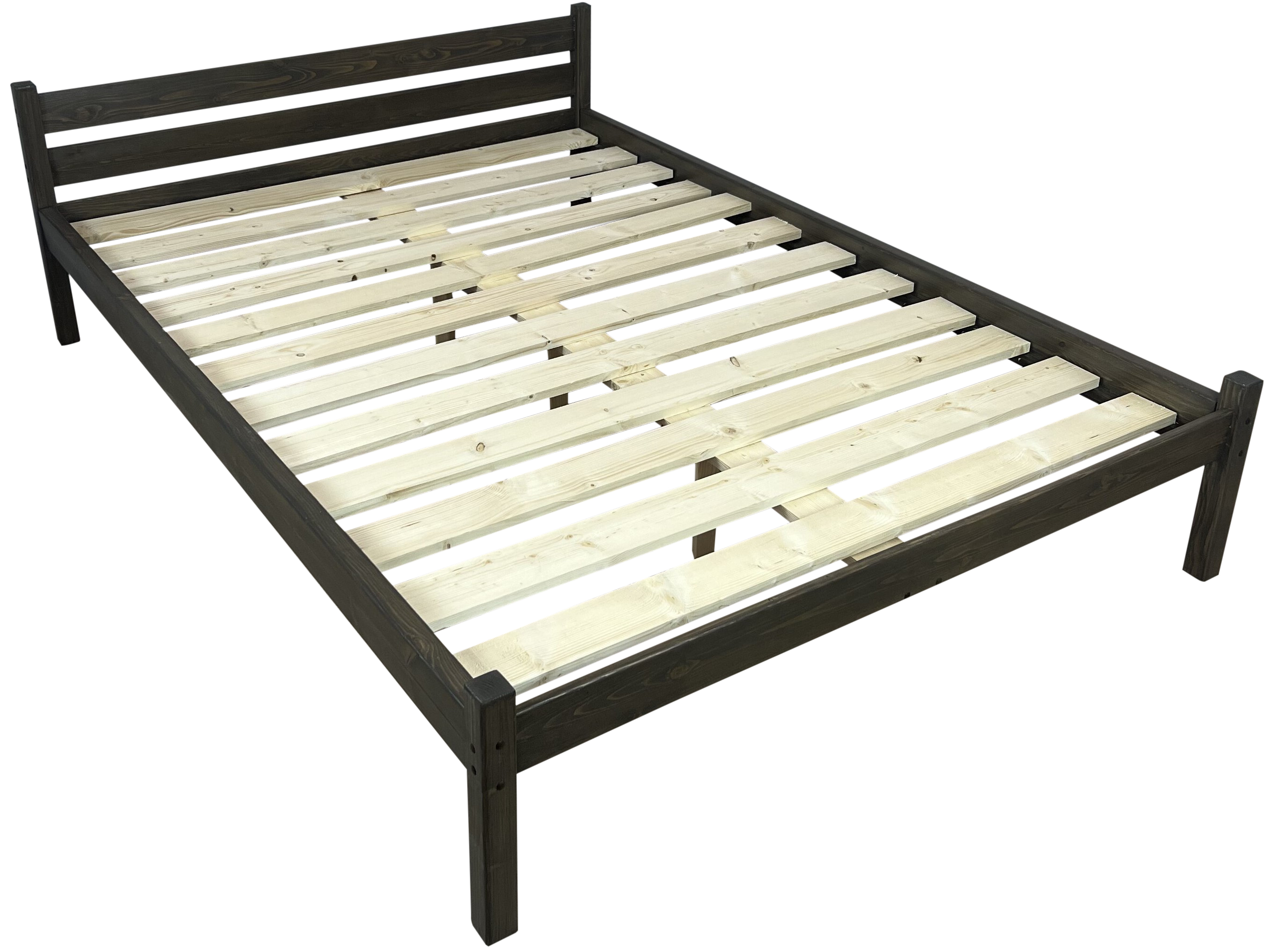 Кровать полутораспальная Solarius Классика 120х200 см, цвет венге