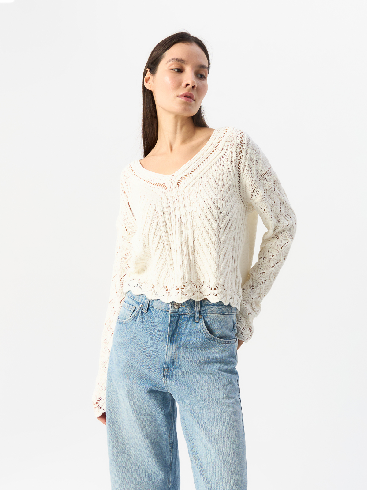 Футболка женская Rinascimento CFM0011189003 белая S/M