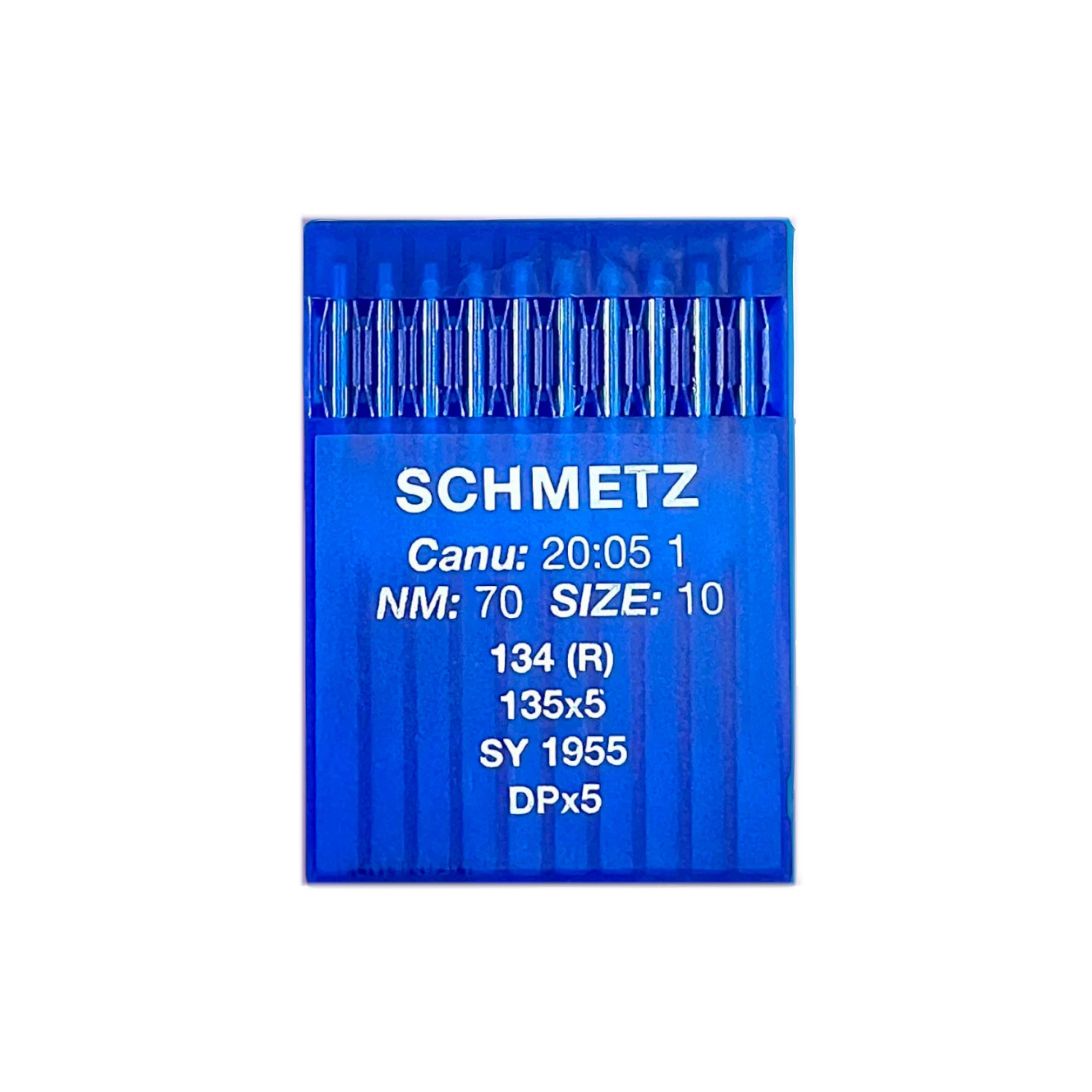 Иглы Schmetz для промышленных швейных машин DPx5 (134) R №70 толстая колба