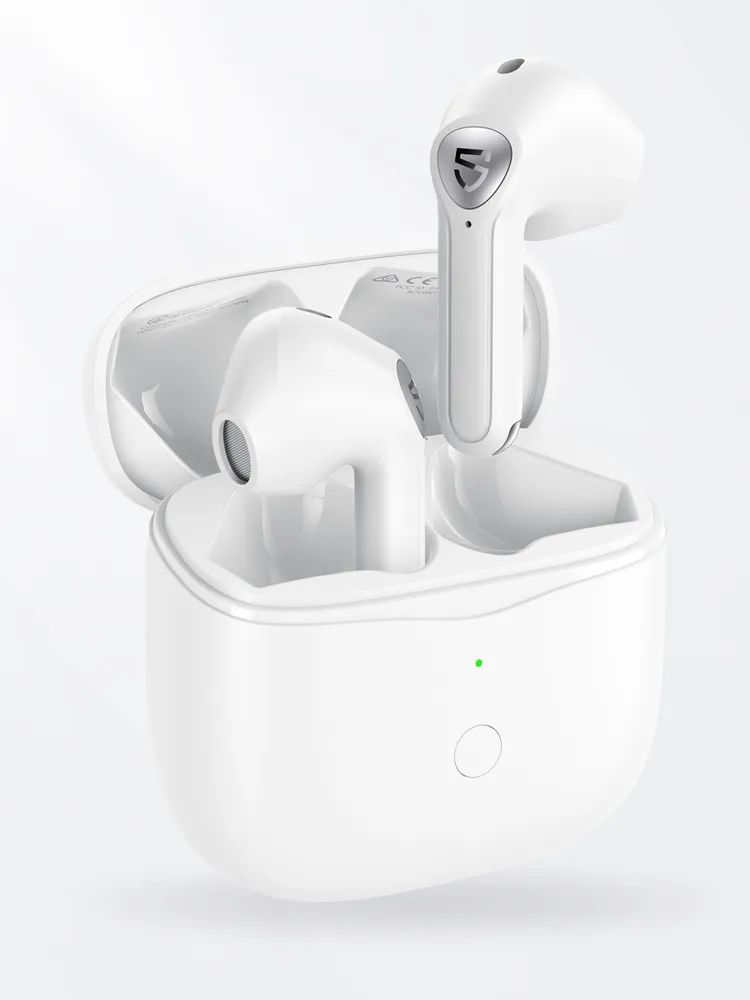 Беспроводные наушники SoundPeats Air3 White TWS, Bluetooth 5.2 гарнитура