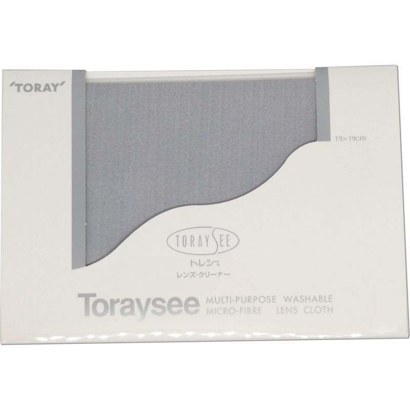 Салфетка для очистки экранов Toraysee Микрофибра 19x19cm Gray