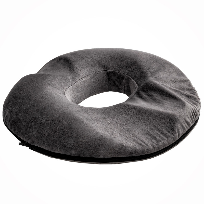 Подушка ортопедическая круглой формы для сидения Mvita PLW 002 серый