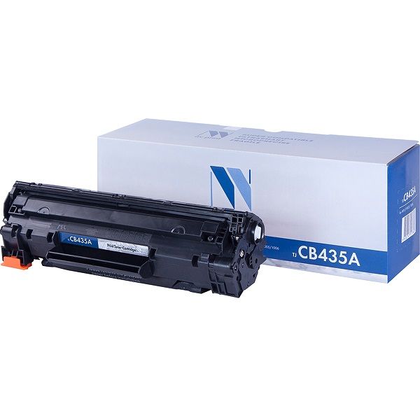 Картридж для лазерного принтера NV Print CB435A, черный