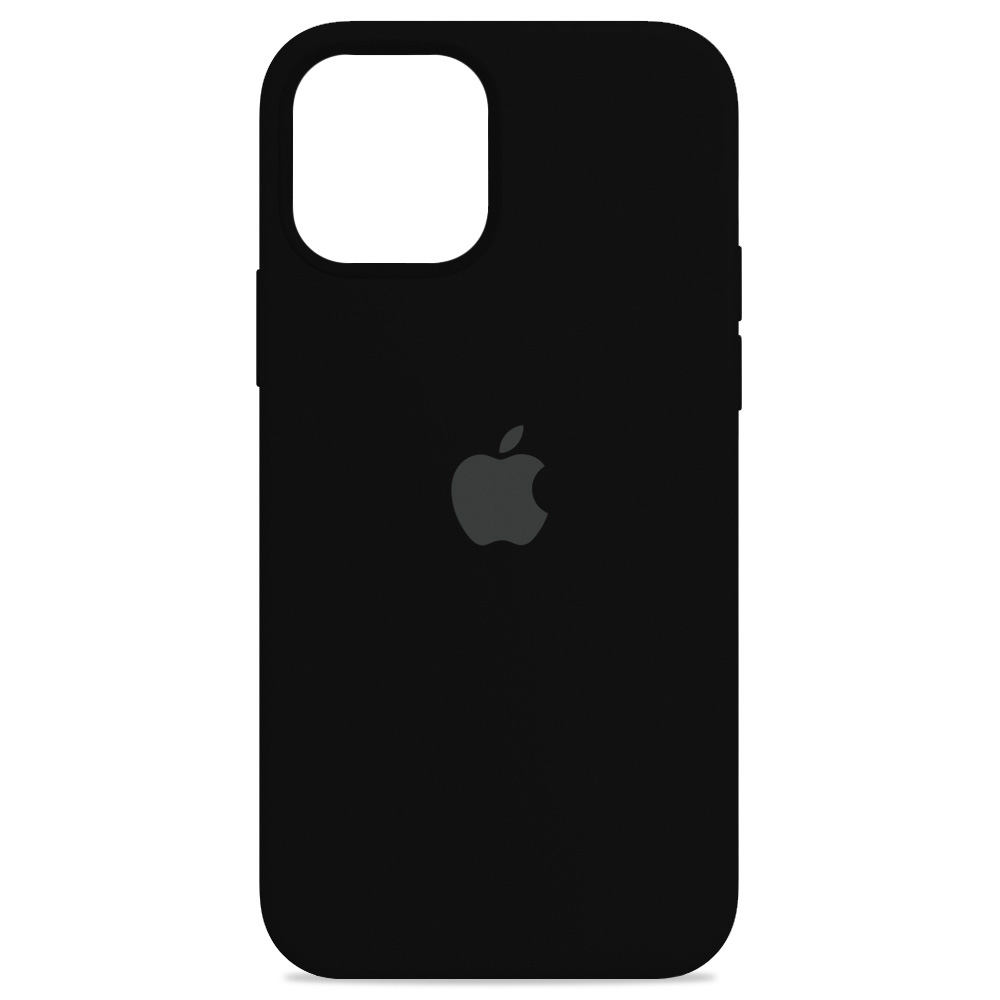Чехол Case-House Silicone для iPhone 12/12 Pro, Black