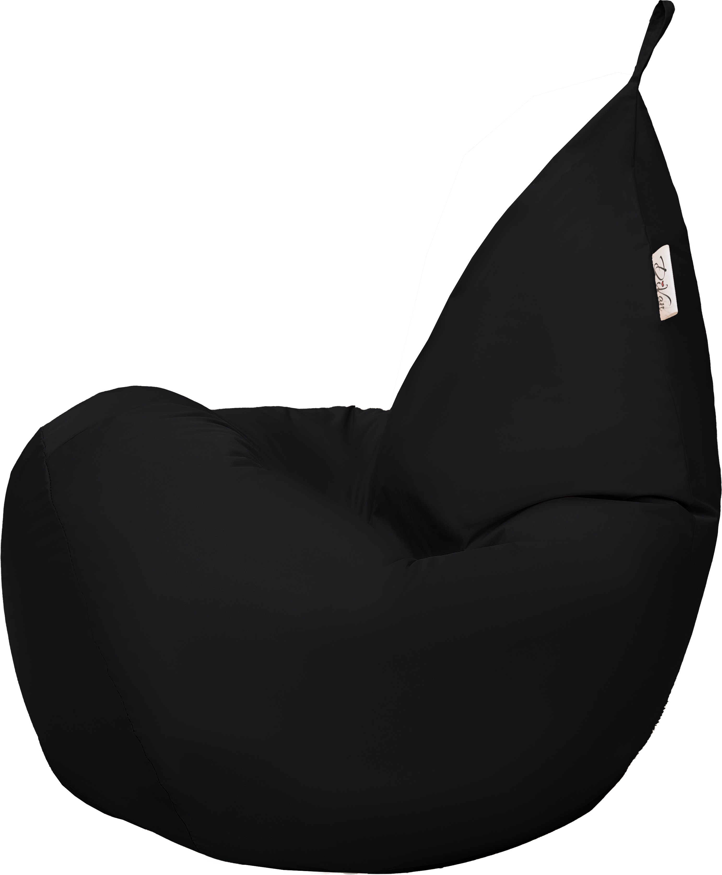 Кресло-мешок Груша XL черный Дюспо