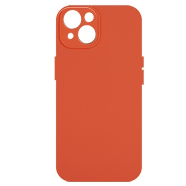 Чехол iPhone 13 Silicone WS, рыжий