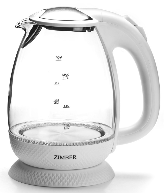 Чайник электрический Zimber KSMB-11182 1.7 л белый