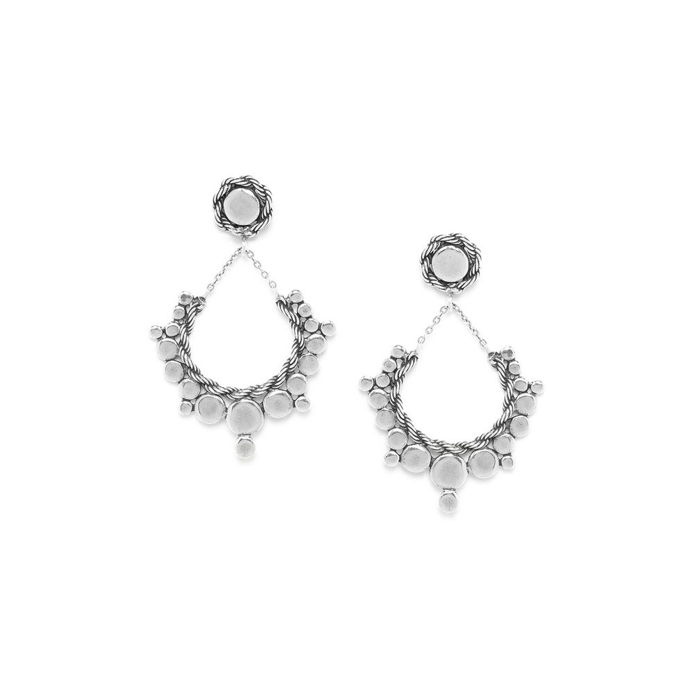 Серьги подвески из бижутерного сплава ORI TAO 30231