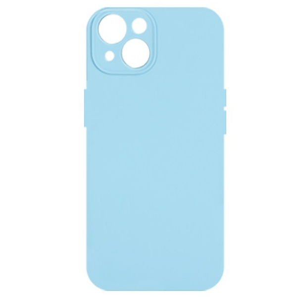 Чехол iPhone 13 Mini Silicone WS, голубой